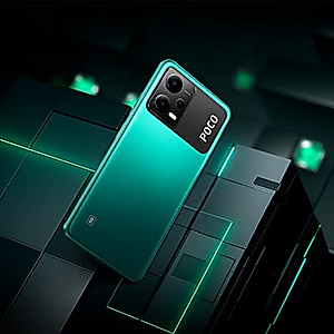 Xiaomi Poco X5 5G + 4G Volte Global Unlocked 128GB + 6GB GSM 6.67" 48 mp Triple Camera (ONLY Tmobile Mint Tello USA Market) + (Car Fast Car 51W Charger Bundle) (Green Global ROM)