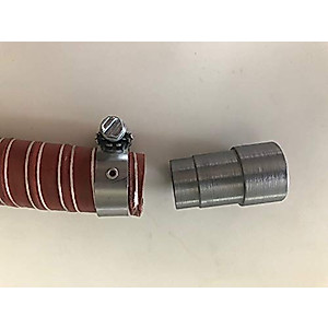 GenExhaust for Champion 2000 Watt Inverter Generator 1" Silicone tubing Exhaust Extension 5 Foot Length.