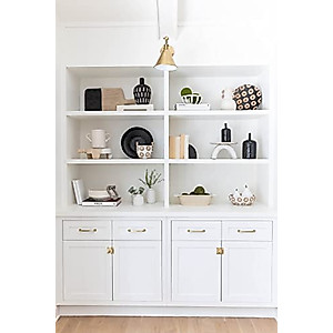 Mud Pie Modern White Stoneware Stand, 6" x 10 1/2" dia, CREAM