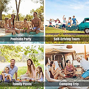 MTFY 80 Quart Patio Cooler Rolling Cooler Ice Chest with Shelf, Stainless Steel Ice Chest Portable Patio Party Bar Drink Cooling Cart Beverage Cooler Cart with Wheels and Bottle Opener