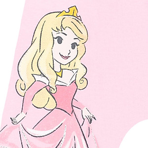 Disney Princess Belle Aurora Cinderella Infant Baby Girls 4 Pack Pants 12 Months