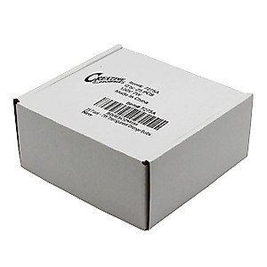 Creative Hobbies® Transparent Orange C7 Light Bulbs - 7 Watt, Steady Burning, Candelabra Base - Ideal for Halloween Pumpkin Lights & Christmas | Box of 25