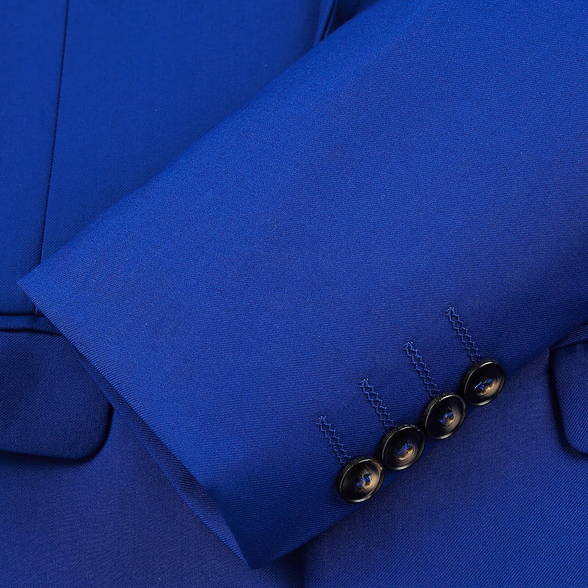 KUDORO Men's Sport Coats & Blazers Slim Fit Suit Jacket for Men Two Button Sport Coat for Wedding Casual RoyalBlue