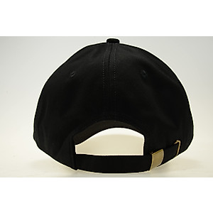 MUNULA Oversize Baseball Cap XXL Big Head Hats for Men Large Head Hats Dad Hat Adjustable 23.6"-26.8" (Black)