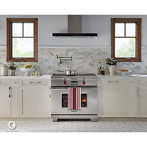 Aunti Em's Kitchen Designer Hand and Kitchen Dish Towels Woven from 100% Responsibly-Farmed, Thick, Luxurious Cotton, Oversized 20 x 30 inches, One Half Dozen, Wine Stripe