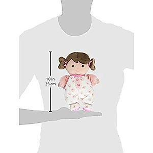 Baby Starters Brunette Olivia Doll, Pink