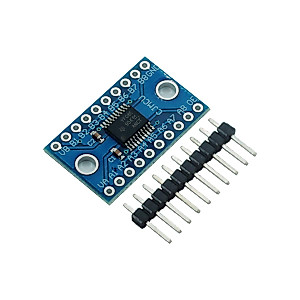 DEVMO 5pcs 3.3V 5V TXS0108E High Speed Full Duplex Shifter 8 Way 8 Channel Logic Level Conversion Module 8-Bit 8 CH Logic Level Bi-Directional Voltage Converter Compatible with Ar-duino Raspberry Pi