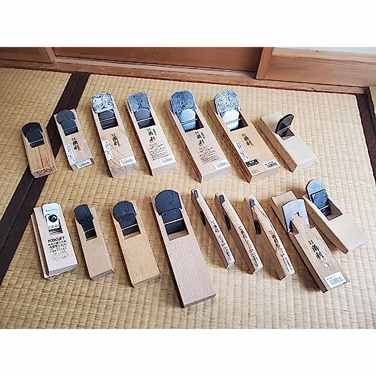 KAKURI Japanese Hand Plane 42mm for Woodworking, KANNA Mini Block Plane Hand Planer for Wood, 7.0 x 2.1 x 1.6 inches, White Oak Body, Made in JAPAN