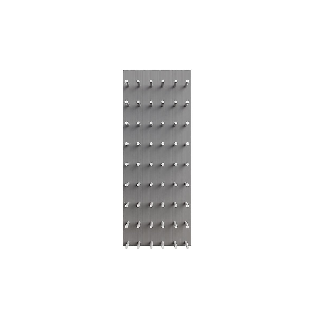 Fusion Wine Wall Cork-Out (3 Foot) (Alumasteel) (Satin Aluminum Peg)