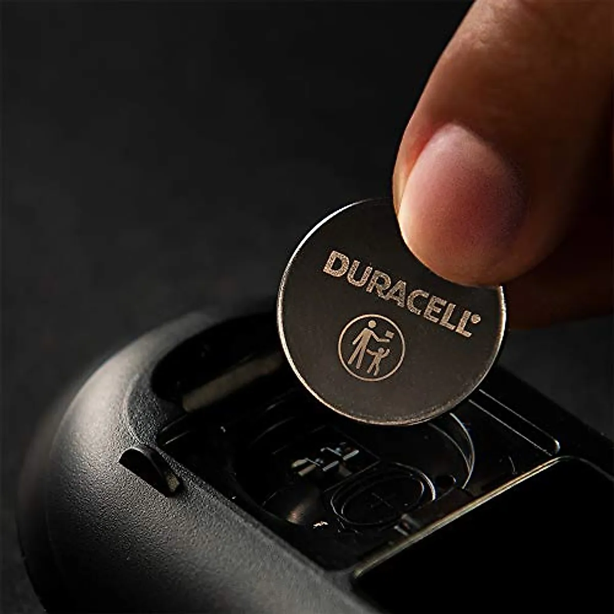 Duracell CR1216 3V Lithium Battery, 1 Count Pack, Lithium Coin Battery for Key Fob, Car Remote, Glucose Monitor, CR Lithium 3 Volt Cell