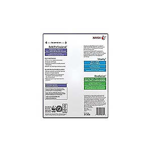 Xerox 3R13038 Bold Professional Quality Paper, 98 Bright, 8 1/2 X 11, White, 500 Sheets/Rm (Xer3r13038)