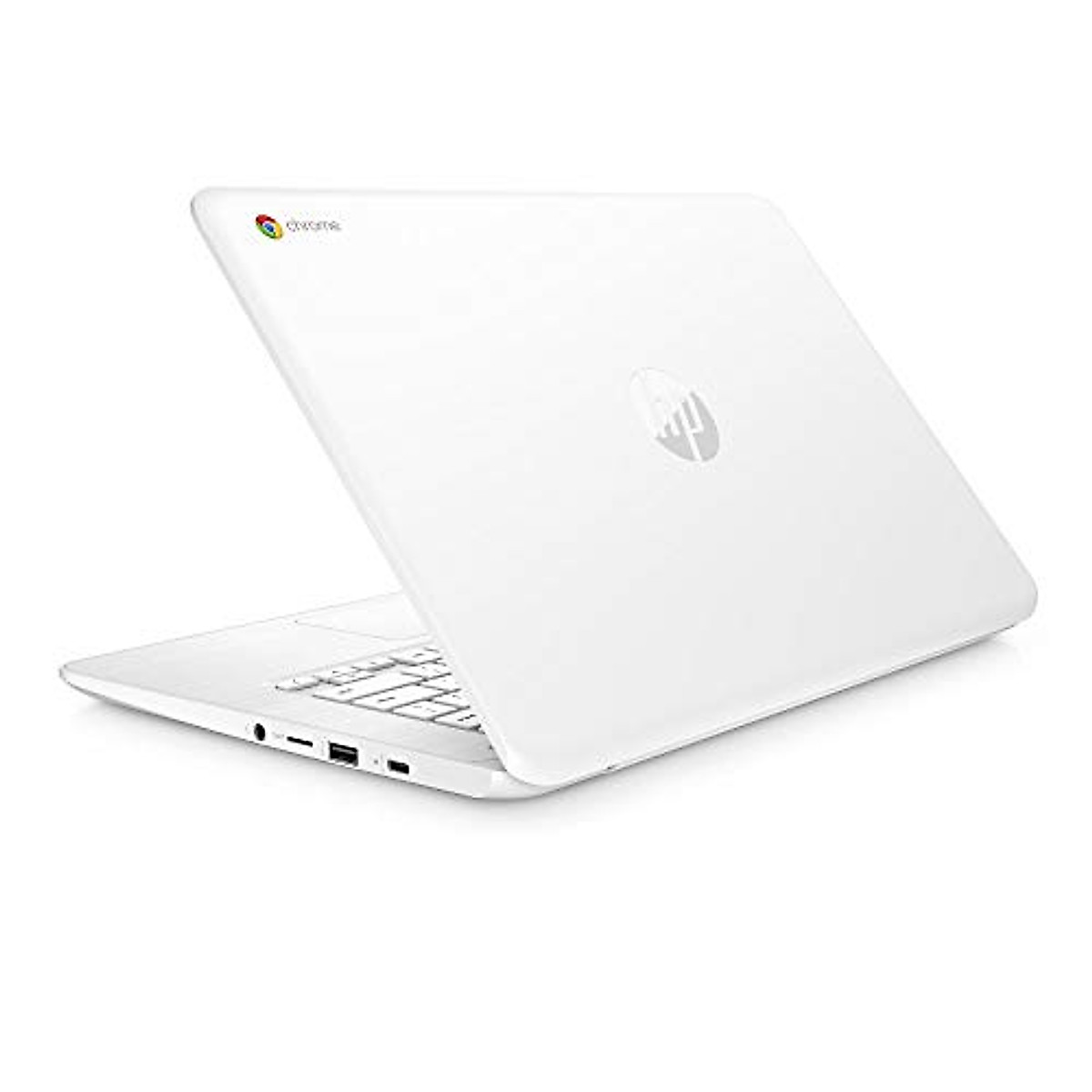 HP 14" Touch Chromebook 7CG07UA 11.5 Hour Battery, 4GB RAM, 64GB eMMC (14-CA137NR) - Polished White (Renewed)