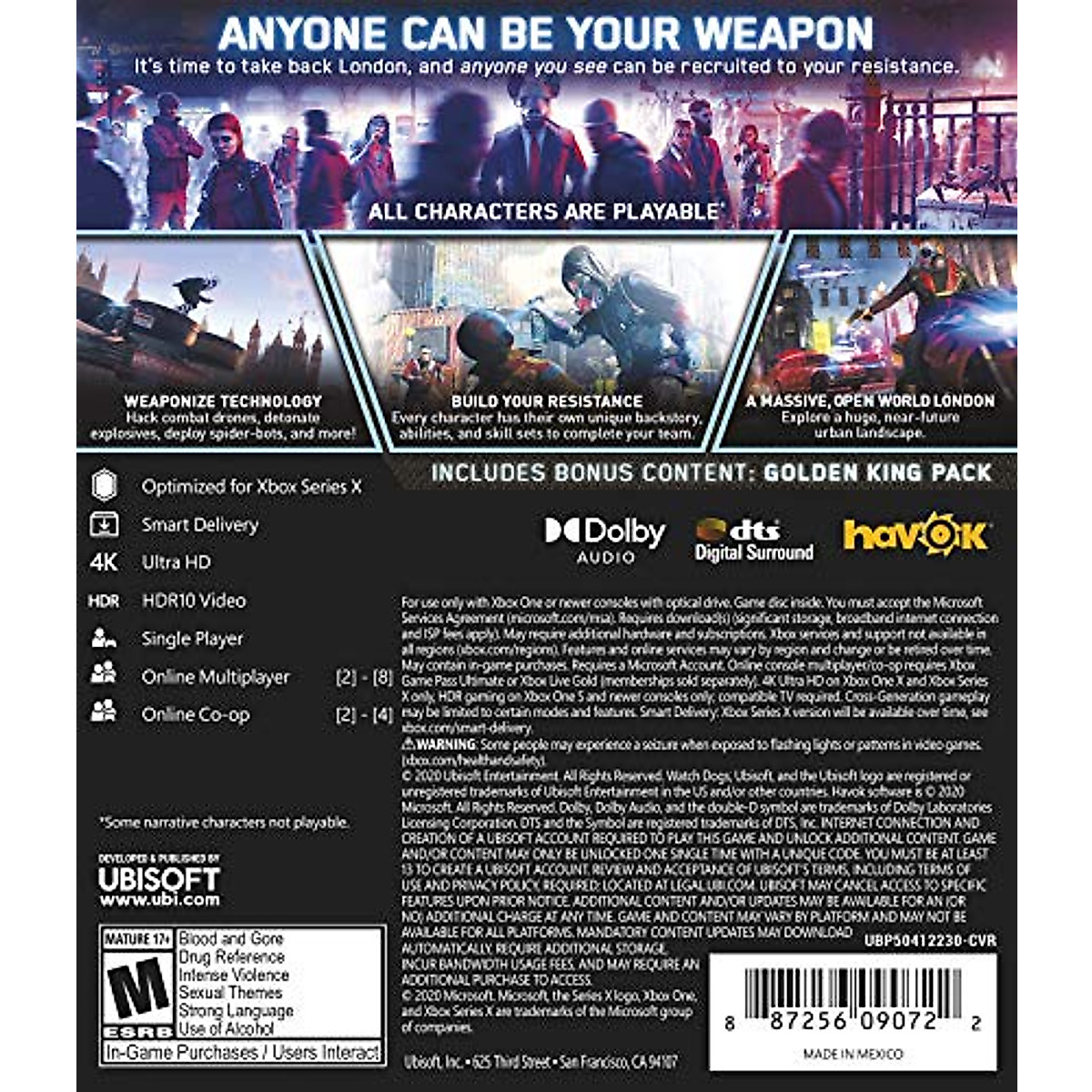 Watch Dogs Legion - Xbox One Standard Edition