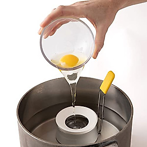 Chef'n Swirl'n Perfect Egg Poacher, One, White