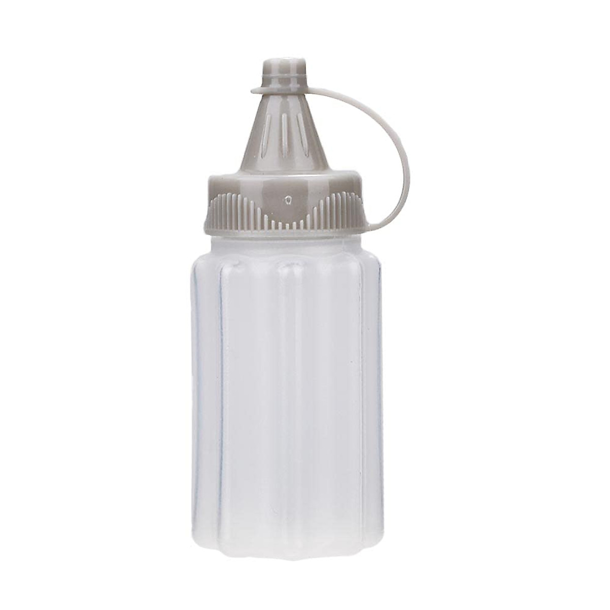 4pcs Plastic Squeeze Condiment Bottles,Mini Sauce Jam Squeeze Bottle, Ketchup Honey Bottle,Salad Dressing Container for Lunch, BBQ, Camping