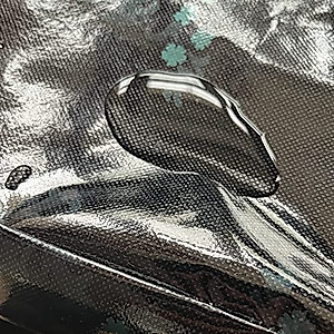 YiKitHom Extra Large Waterproof Storage Duffle Bag with Zippers and Handles Heavy Duty Cushion Cover Bag - 45x23x15.7 Inch