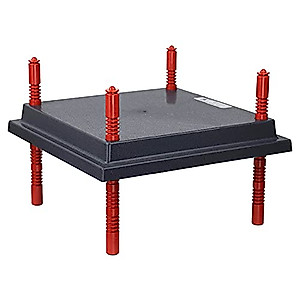 RentACoop Chick Brooder Heating Plate - Brooder Heating Plate Warms Up to 15 Chicks - Chick Heater with 25 Adjustable Heights and 15 Watts - Safer Alternative to Heating Lamps - 10" x 10"