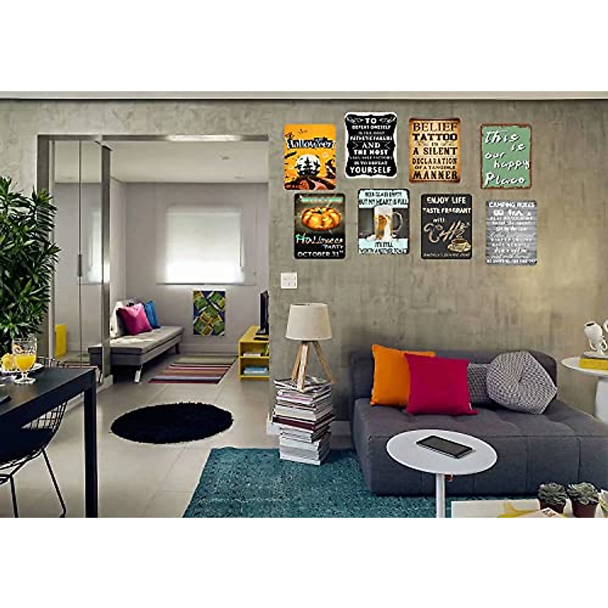 Black Cat Moon Metal Tin Sign,I Love You to The Moon and Back,Super Durable Bathroom Retro Plaque Posters Cave Bar Ornaments Kitchen Home Decoration 8X12 Inch