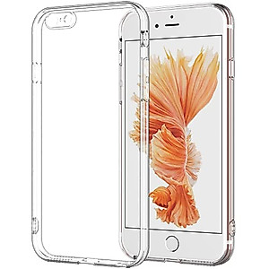 Shamo's Soft TPU Clear Case for iPhone 6/6s - Elevate Style and Protection with Premium Quality, Transparent Design, Shock Absorption, and Easy Installation