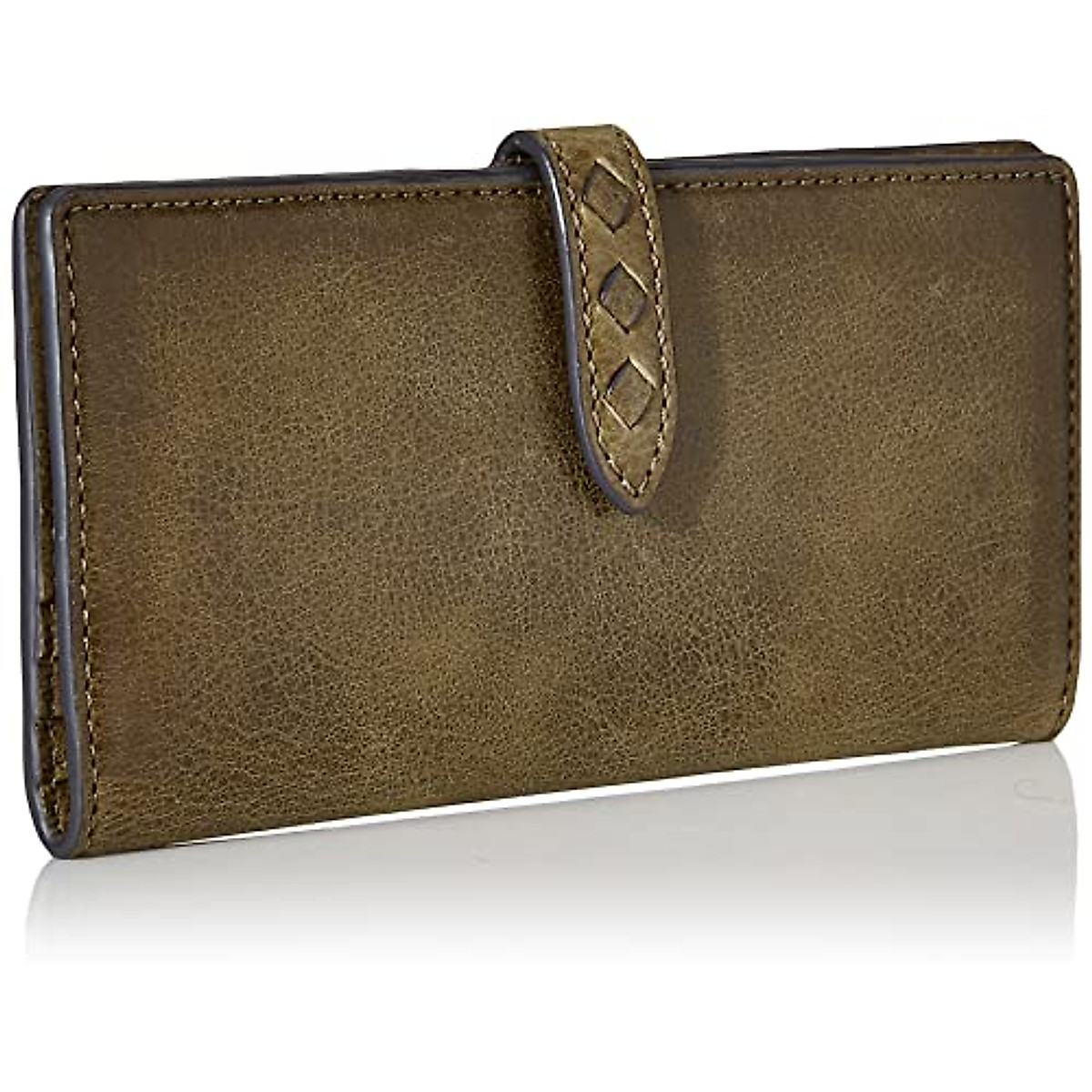 Frye Reed Slim Wallet, Khaki