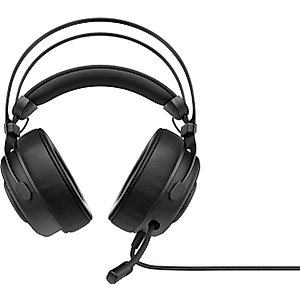 HP OMEN Blast Headset | Gaming Headset with Retractable, Noise Canceling Microphone and 7.1 Surround Sound | Multi-Compatible Xbox One, PS4, and PC Headset | USB Headset | (1A858AA)
