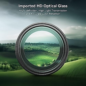 SmallRig 52mm Magnetic Variable ND Filter ND2-ND32 (1-5 Stops) No X Cross HD Optical Glass Waterproof Scratch Resistant Magnetic Adjustable Neutral Density Filter for Phone - 4215