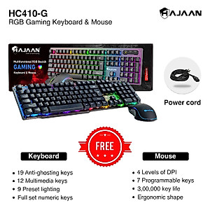 HP Custom Built RGB Lights PC ProDesk Desktop Computer Intel Core i5 6500 Quad-Core Processor 8GB RAM 512GB SSD Win 10 Pro Gaming PC Keyboard & Mouse (Renewed)