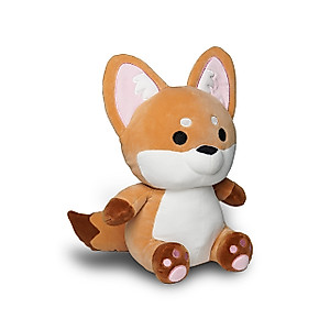 Avocatt Fennec Fox Stuffed Plush - 10 Inches Fennec Fox Stuffed Animal Plushie - Squishy Cute Toy Plush for Boys and Girls