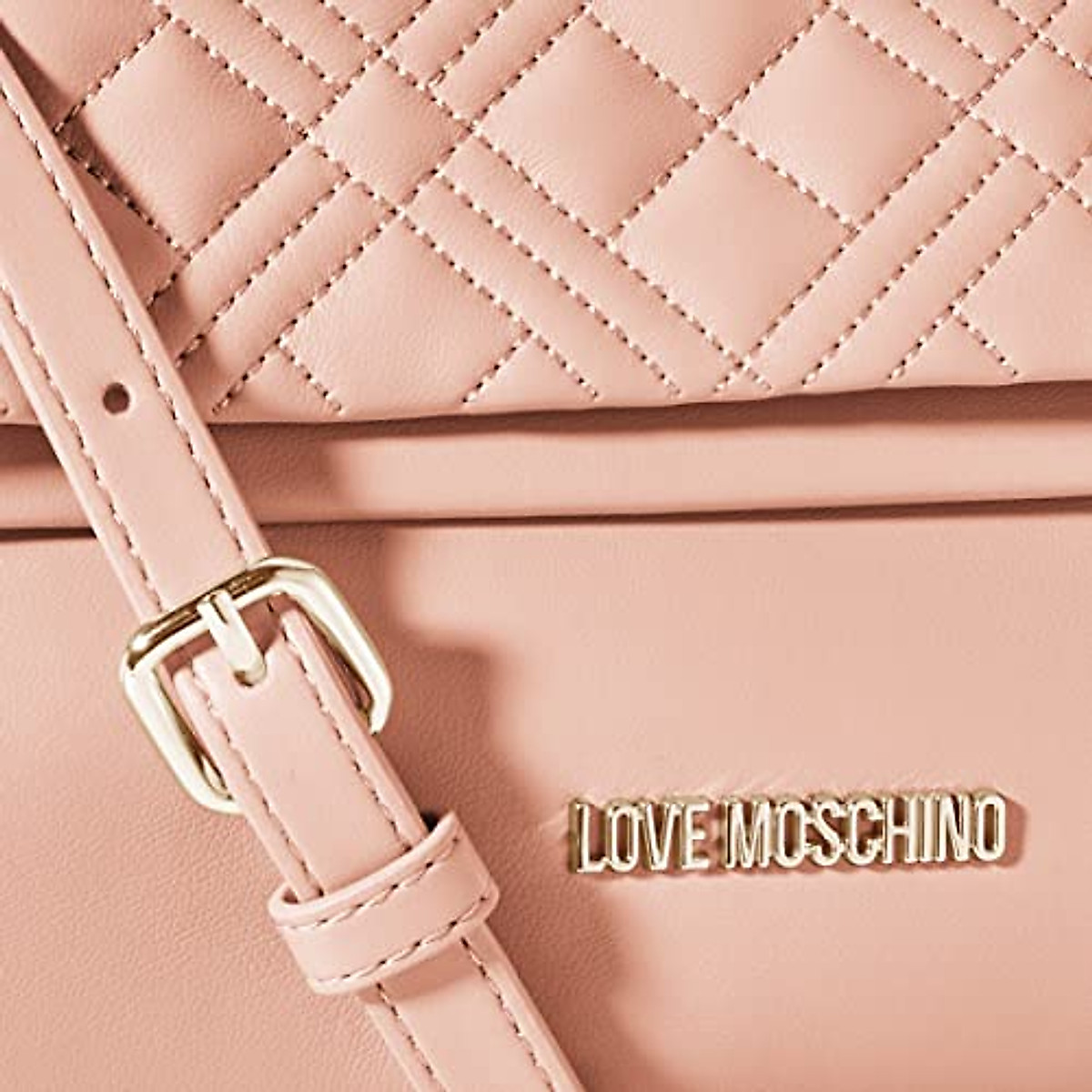 Love Moschino Zipper Shoulder Bag, Pink