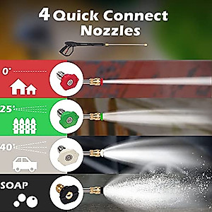 A-iPower PWF2701SH 2700PSI 2.3 GPM Gas Powered Pressure Washer