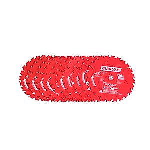 Freud D0624A 6‑1/2 in. x 24‑Tooth Tracking Point Wood Framing Saw Blade, Carbide
