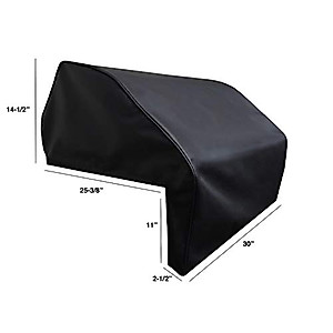Windproof Covers 30 inch Heavy Duty Premium Vinyl Grill Cover to fit Lynx Built-In Grill