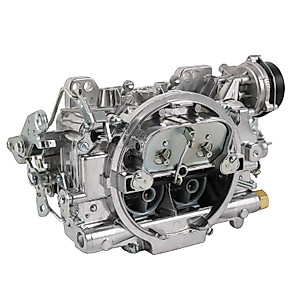 RADHLBNIU Carburetor For 1409 Performer Series Marine 600 CFM 4 Barrel Square Bore with Air Valve Secondary Electric Choke Compatible with Marine Mercury Chevy Chrysler Engine