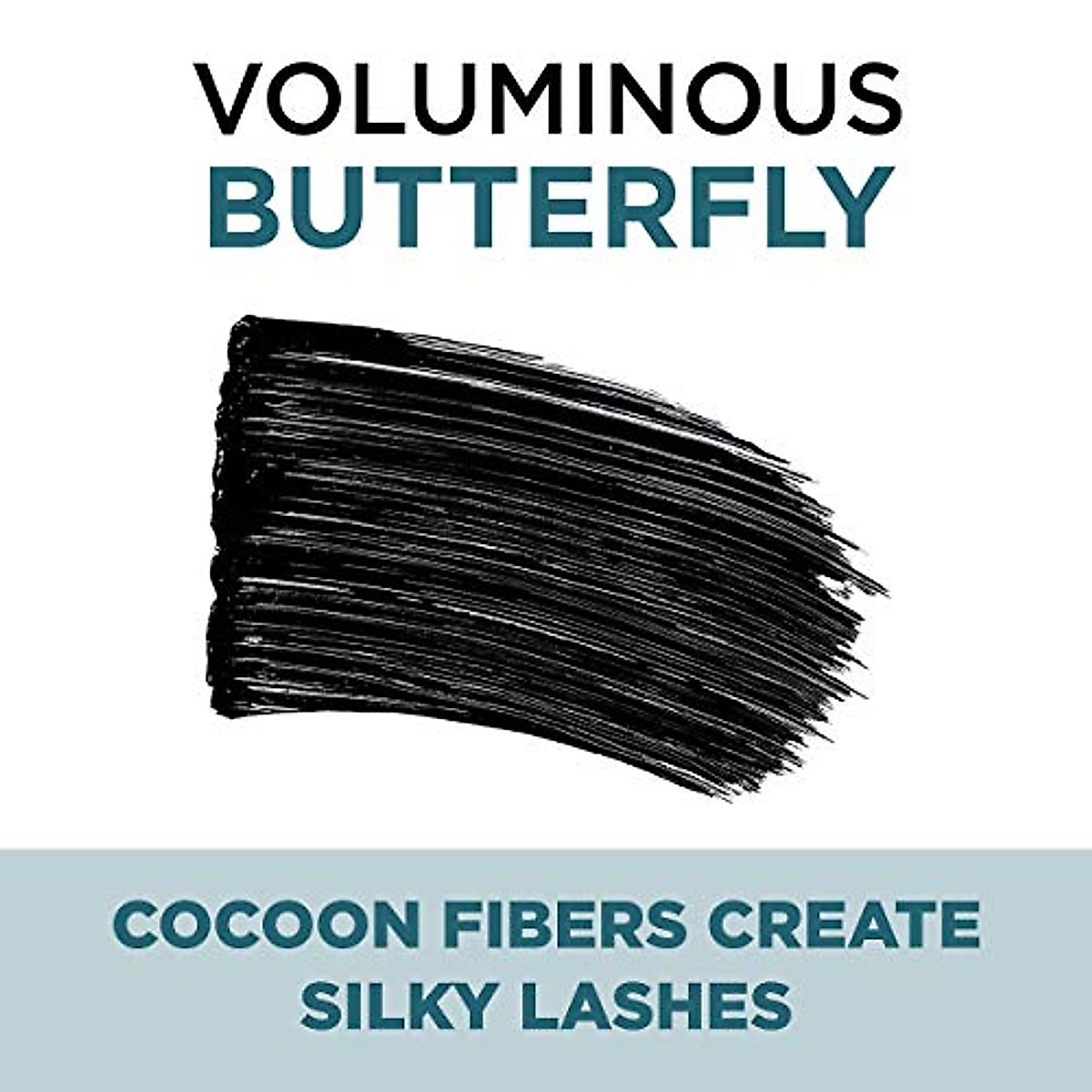 L'Oreal Paris Voluminous Butterfly Mascara, Waterproof, Black, 0.22 Fl. Oz., 1 Count