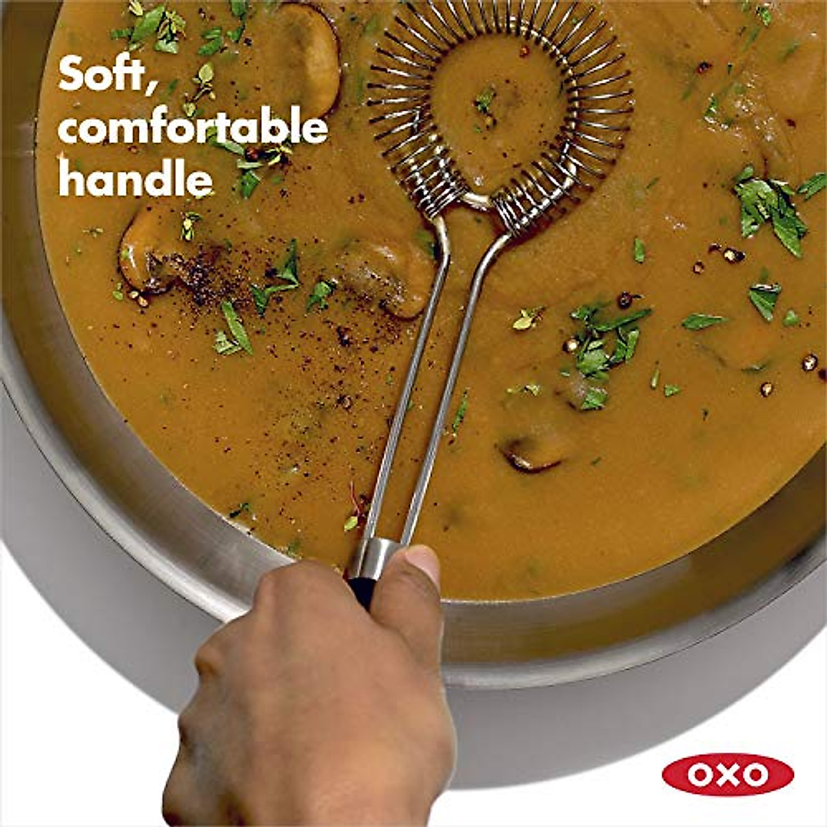 OXO Good Grips Stainless Steel Sauce & Gravy Whisk