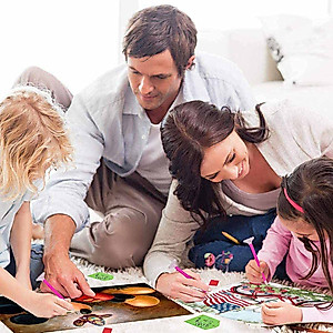 BOGVIAP Cartoon Diamond Painting Kit,5D Diamond Painting Kits for Kids,Diamond Painting Art,for Home Wall Decoration Diamond Art 12x16 inch