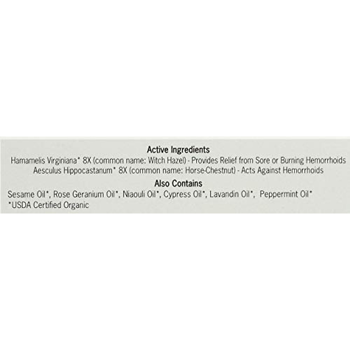 FORCES OF NATURE Organic Hemorrhoid Control Extra Strength, 0.37 OZ