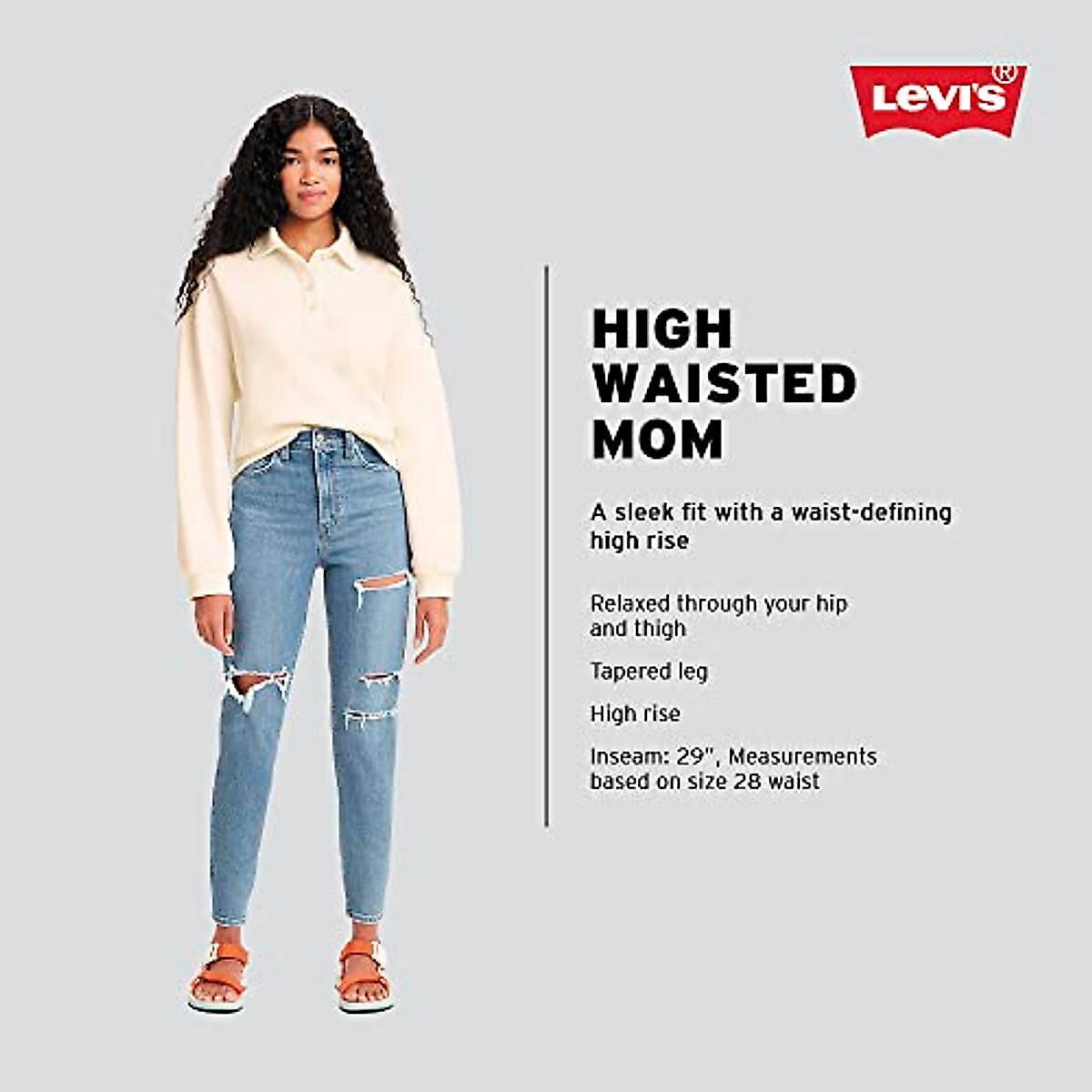 Levi's Women's High Waisted Jeans (Also Available in Plus), Fun Mom, 30