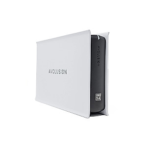Avolusion PRO-5X Series 8TB USB 3.0 External Gaming Hard Drive for PS5 Game Console (White) - 2 Year Warranty