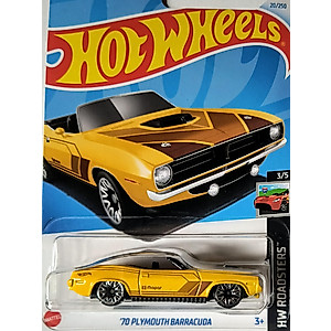 Hot Wheels Classic Hot Rods 1:64 Scale 5 Car Set Bundle