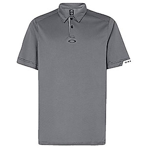 Oakley Men's Gravity Ss Polo 2.0, Blackout, XL