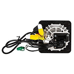 Audio Systems Marine Gauge Receiver - Weatherproof, 4-inch Display Screen, Built-in Amplifier, Bluetooth, Digital Media MP3 Player, No CD Player, USB Port, AM/FM Radio