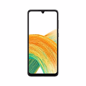 SAMSUNG A33 5G + 4G LTE (128GB+6GB) 6.4" 48MP Quad Camera Factory Unlocked (NOT Verizon Boost At&t Cricket Straight) SM-A336M/DSN (25W Charging Cube Bundle, Awesome Black)