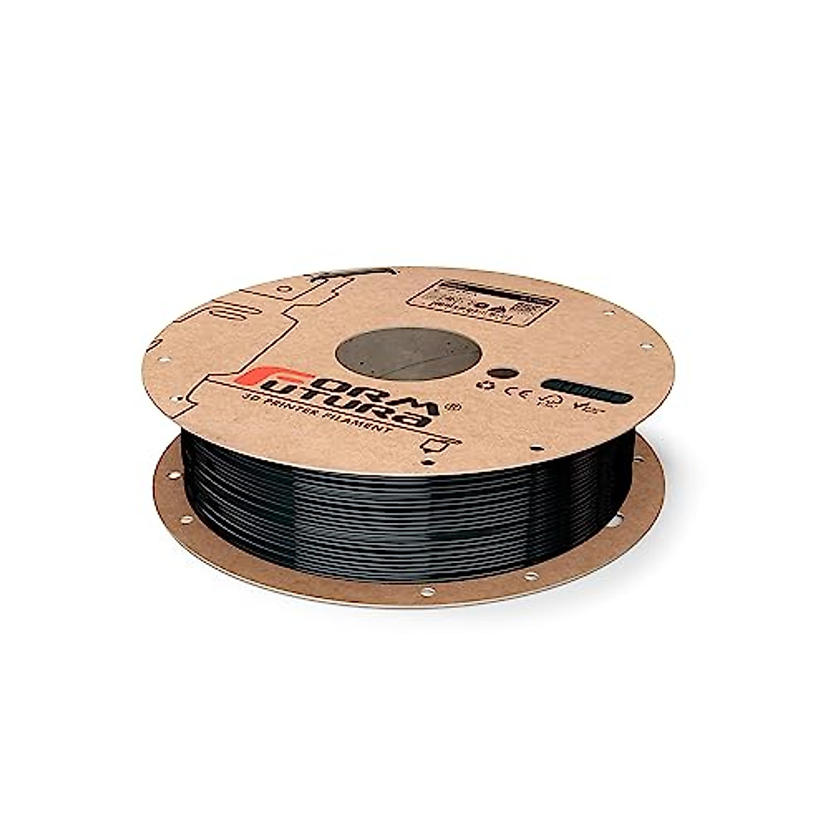 PETG Filament HDglass 1.75mm Blinded Black 750 Gram 3D Printer Filament