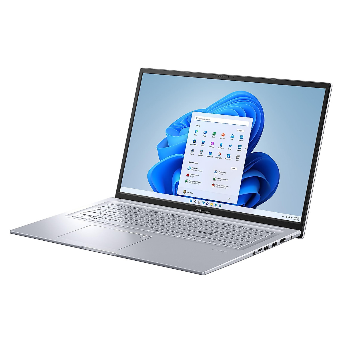 ASUS Vivobook 17X Home & Business Laptop (Intel i9-13900H 14-Core, 16GB RAM, 1TB SSD, Intel Iris Xe, 17.3" 60 Hz Full HD (1920x1080), Win 11 Home) with Microsoft 365 Personal, Dockztorm Hub