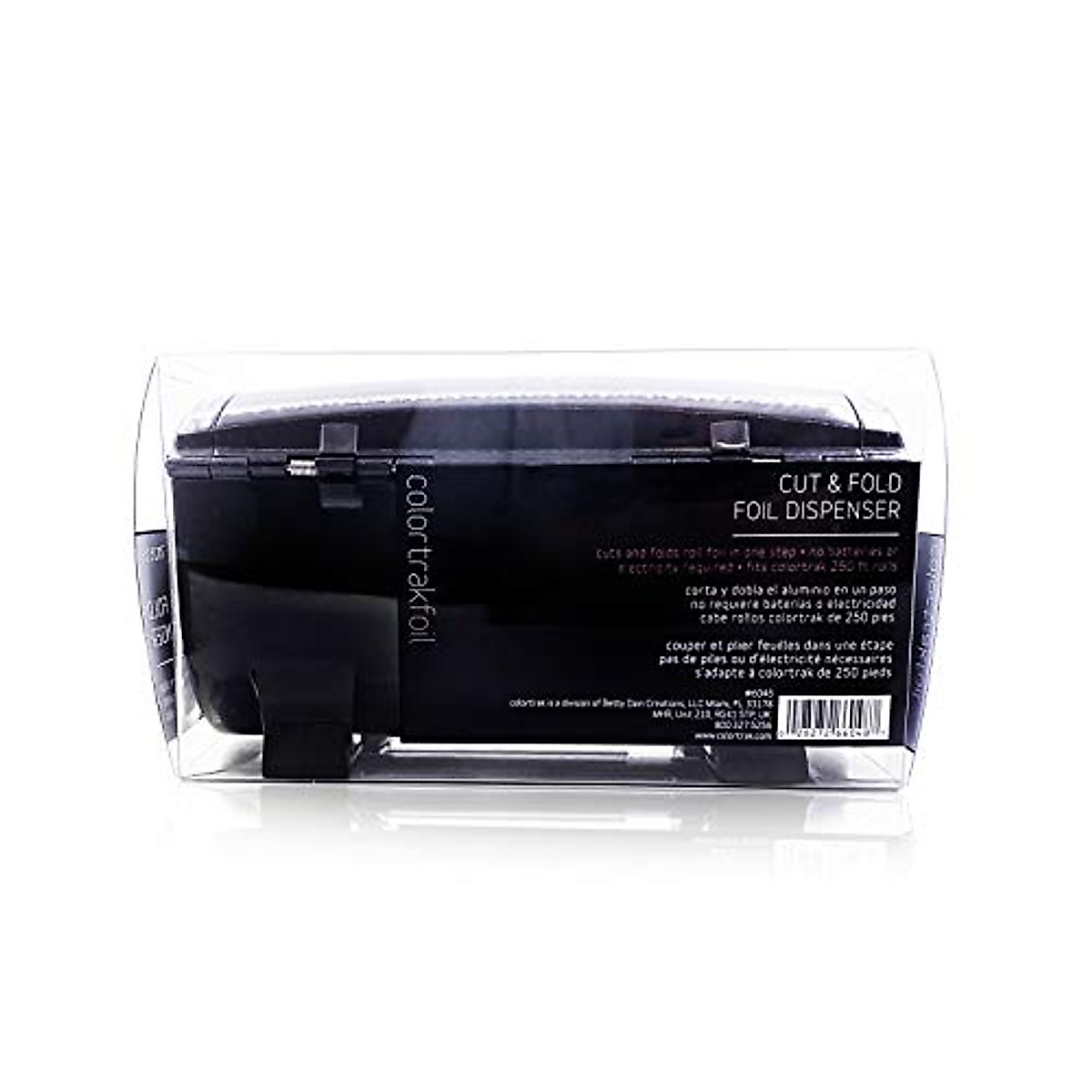 Colortrak Cut & Fold Highlighting Foil Dispenser, Cut Uniquely Sized Sheets, Cut and Fold in One Easy Step, Holds Up To 250 foot Rolls, Small and Easy to Store, 7 x 4 x 4 inches