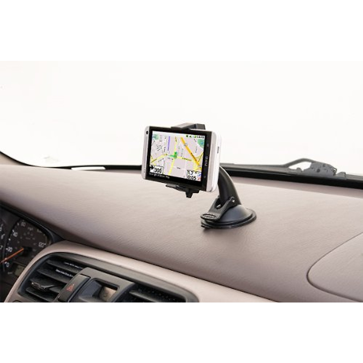 Arkon Windshield Dash Sticky Suction Phone Car Mount for iPhone 7 6S 6 Plus 7 6S 6 Galaxy S7 S6 Retail Black