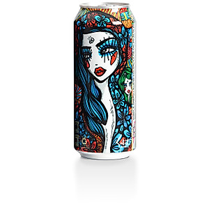 Bored & Thirsty Ionized Alkaline Water with Electrolytes & Trace Minerals for a Smooth Taste. Limited Edition Art Collabs 100% Recyclable 16 Fl Oz Aluminum Cans (4 Pack). Stop Single Use Plastic!