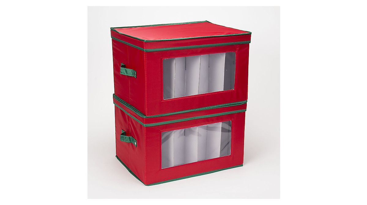 Stemware Storage Box for Flute Glasses - Household Essentials