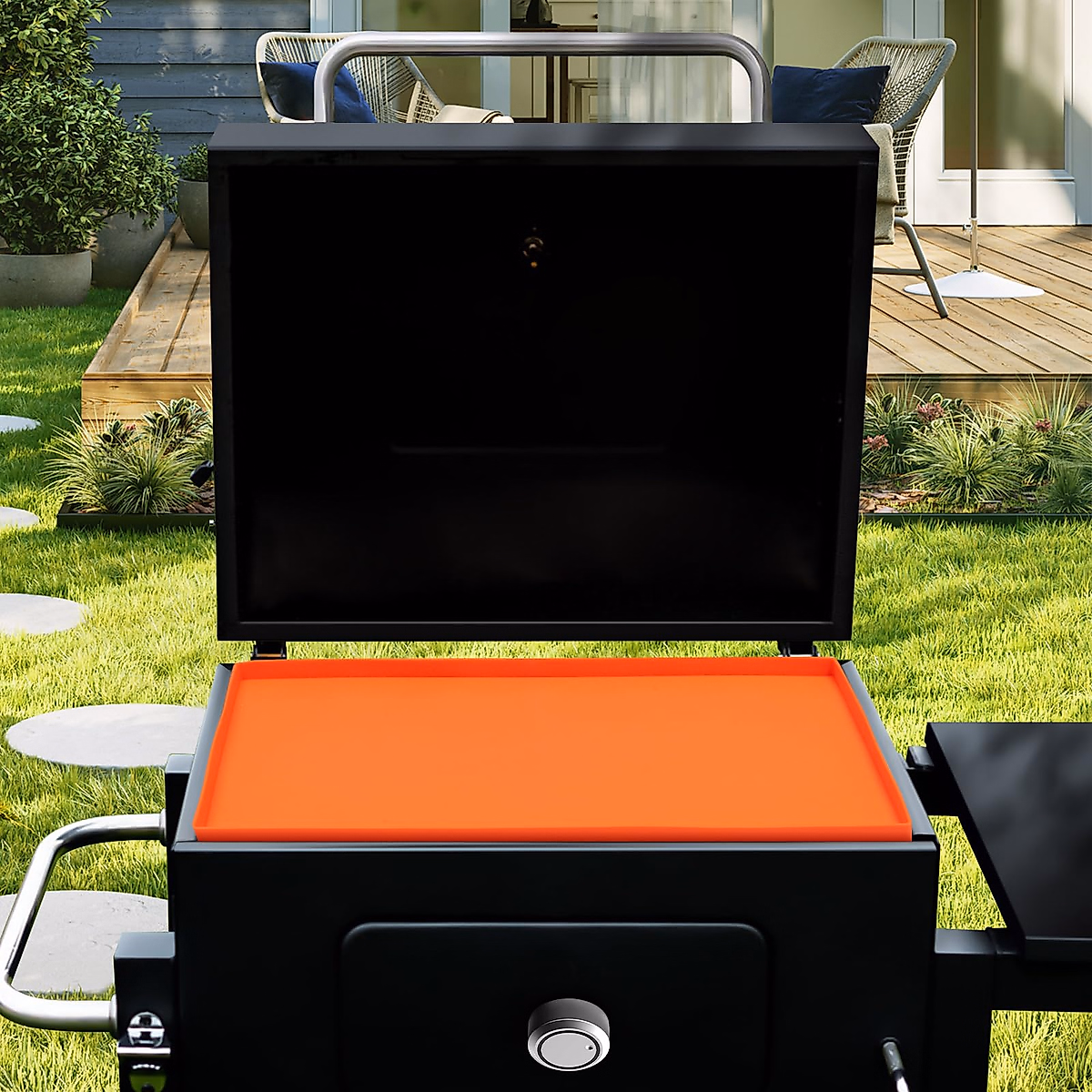 Silicone Griddle Mat for Blackstone 36 Inch Griddle, Heavy Duty Silicone Protective Mat Cover Thicker Griddle Mats Protect Your Griddle from Dirt & Rust